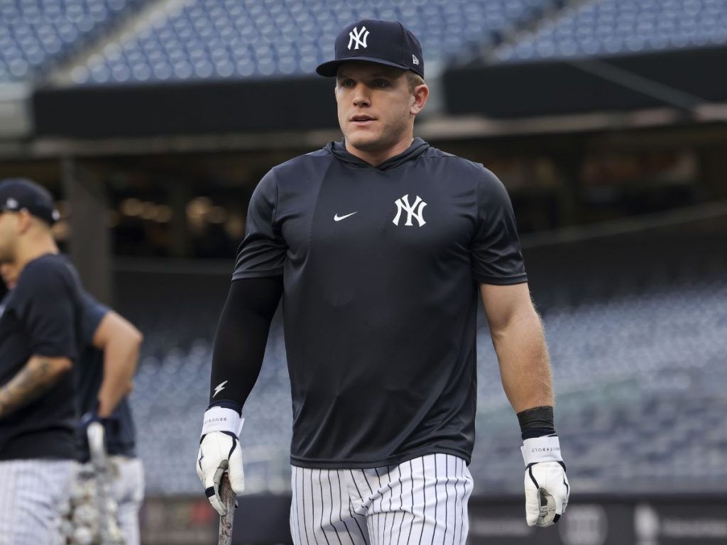 WATCH!! Aaron Boone's Premium Athlete Harrison Bader Knocked Off By ...